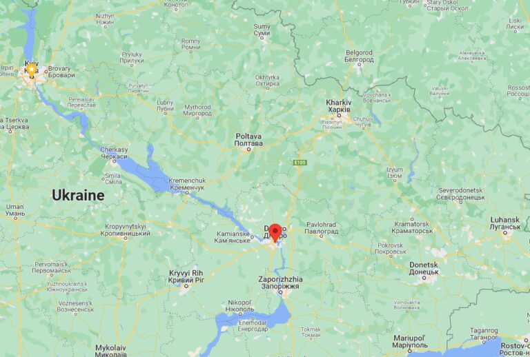 map of ukraine dnipro city city ukraine ukraine map