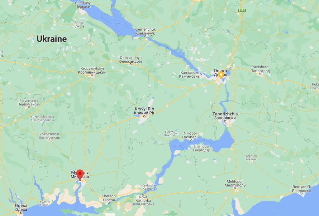 google map mykolayiv city ukraine ukraine map